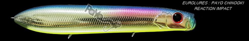 EUROLURES PAYO TOPWATER CHINOOKI REACTION IMPACT